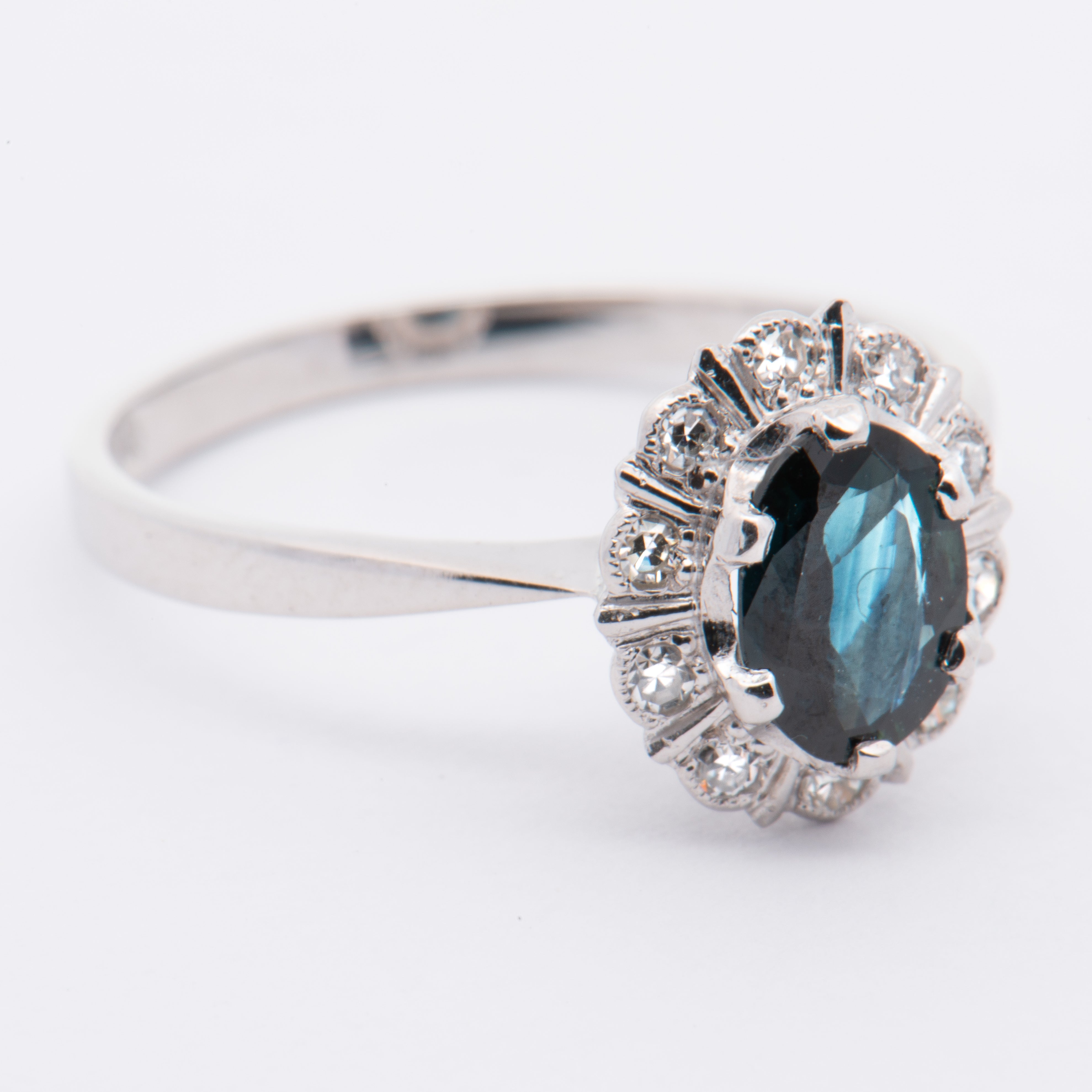 Timanttisormus 0.08ct | Valkokulta